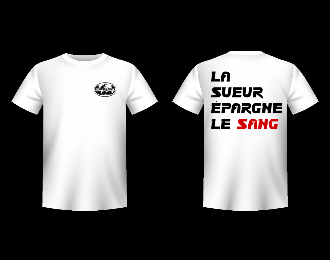 LA SUEUR ÉPARGNE LE SANG T-SHIRT – Silverback Fightwear